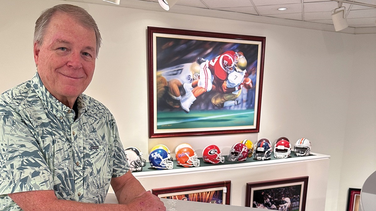 Daniel Moore is Alabama’s painter of legends