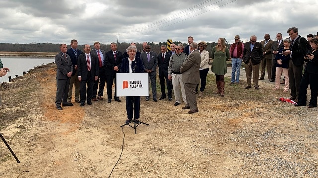 Gov. Kay Ivey announces $40 million in Alabama transportation projects